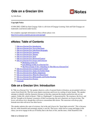 Ode on a_grecian_urn_enotes | PDF