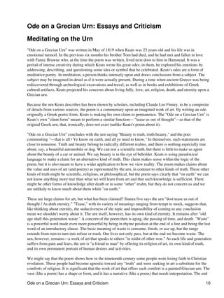 Ode on a_grecian_urn_enotes | PDF