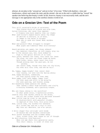 Ode on a_grecian_urn_enotes | PDF