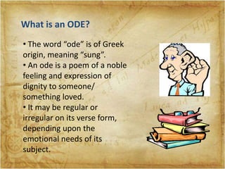 Ode on a grecian urn pres. | PPTX | Poetry | Books and Literature