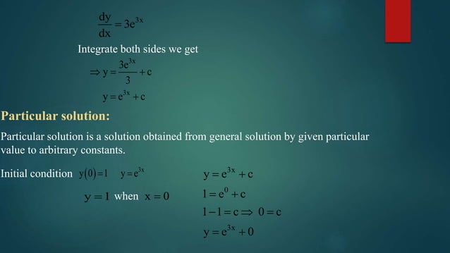 ORDINARY DIFFERENTIAL EQUATION | PPTX | Programming Languages | Computing