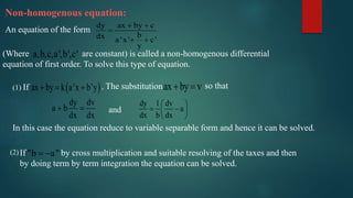 ORDINARY DIFFERENTIAL EQUATION | PPTX