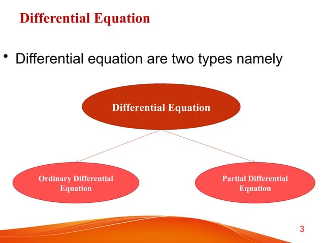 ORDINARY DIFFERENTIAL EQUATION,PARTIAL DIFFERTIAL EQUATION ,GRADIENT ...