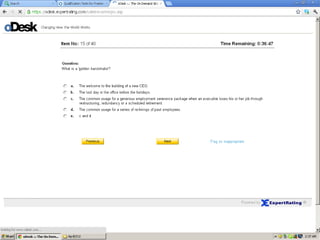 Odesk office skills test | PPT