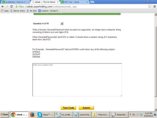 Odesk php programming test questions – set 5 | PPT