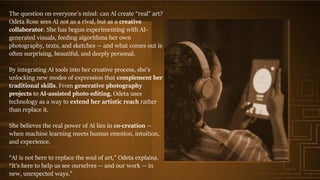 Where Art Meets Algorithm: Odeta Rose Leads the Way | PDF