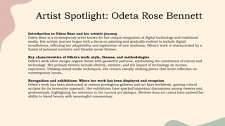 Odeta Rose: Bridging Creativity and Influence in Her Work | PPT