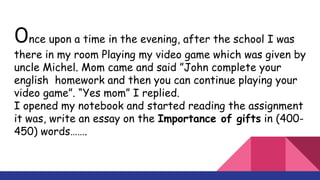 Ode to my socks | PPTX