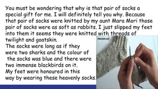 Ode to my socks | PPTX