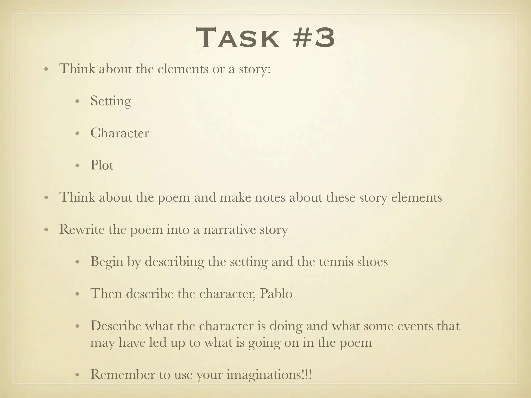 Ode to pablos tennis shoes lesson | KEY