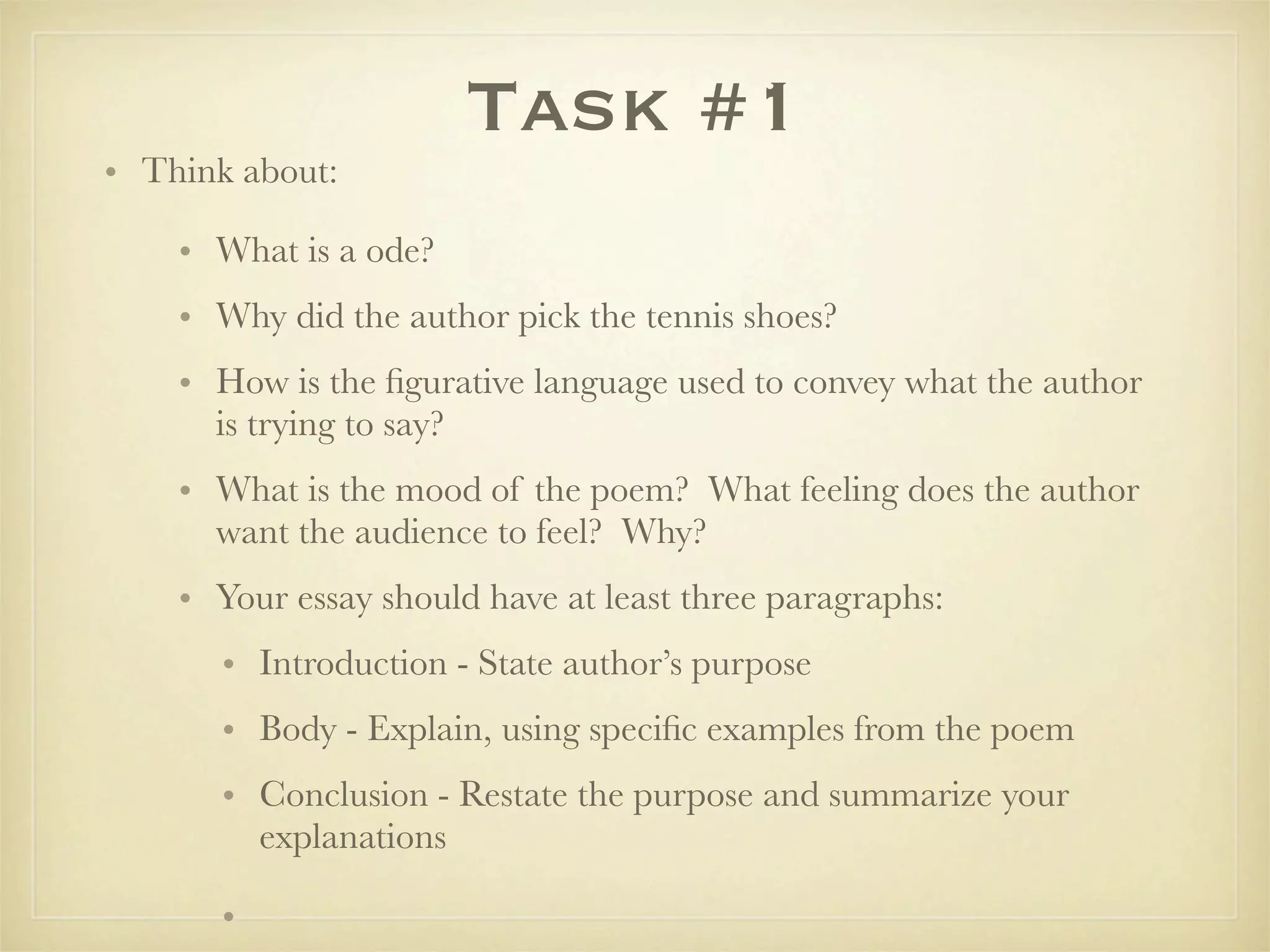 Ode to pablos tennis shoes lesson | KEY