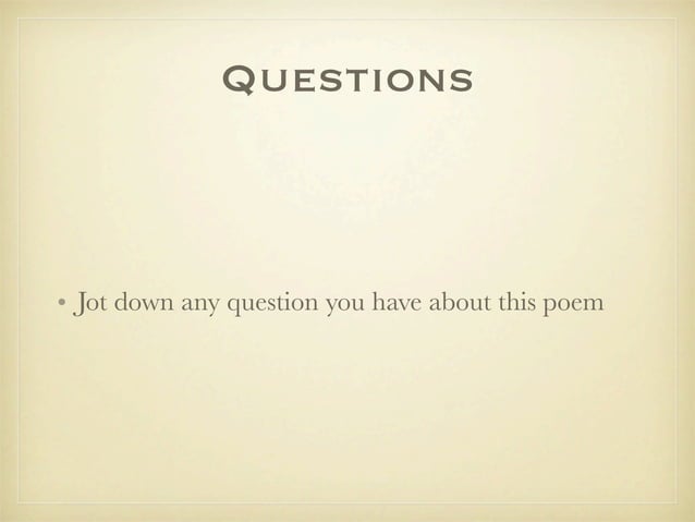 Ode to pablos tennis shoes lesson | KEY | Poetry | Books and Literature