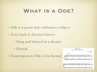 Ode to pablos tennis shoes lesson | PPT