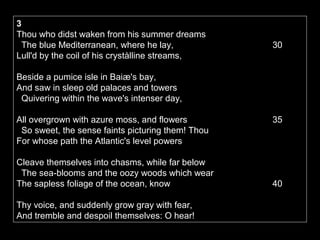 Ode to the west wind | PPT