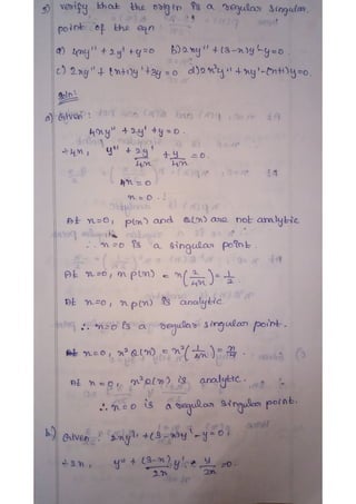 Ode unit 2 | PDF | Free Download