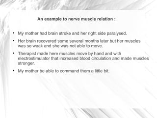 Walking disorders, muscle nerve interaction | PPT