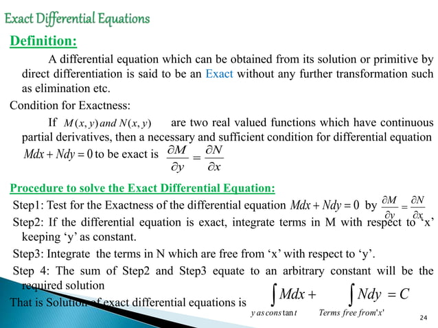 Ode And Vector Calculus Pptx