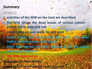 Ode to the West Wind_Shelley | PPSX