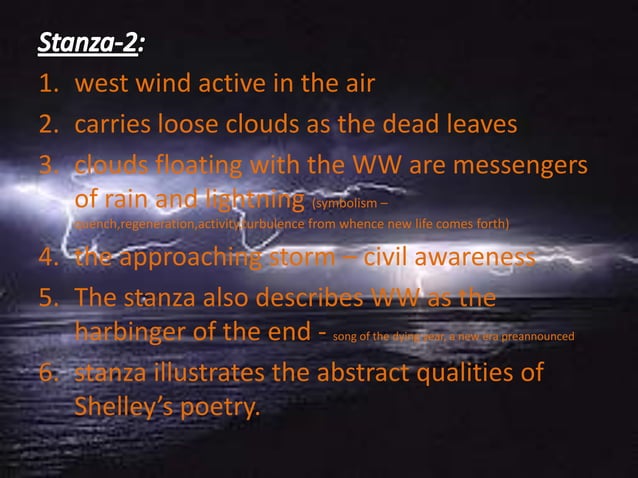 Ode to the West Wind_Shelley Pdf - version 2 | PDF | Poetry | Books and ...