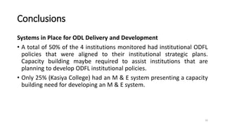ODFL in Implementation in TEVET Institutions | PPTX