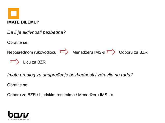 Odgovornosti rukovodilaca za BZR | PPTX