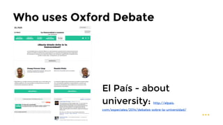 Oxford Style Debate: dossier | PDF