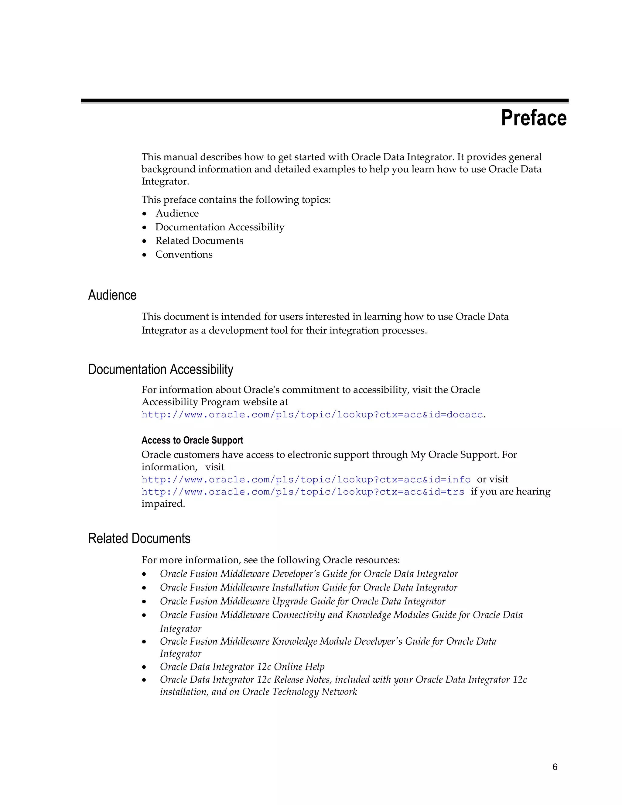 Odi 12c-getting-started-guide-2032250 | PDF
