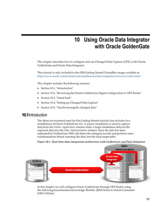 Odi 12c-getting-started-guide-2032250 | PDF
