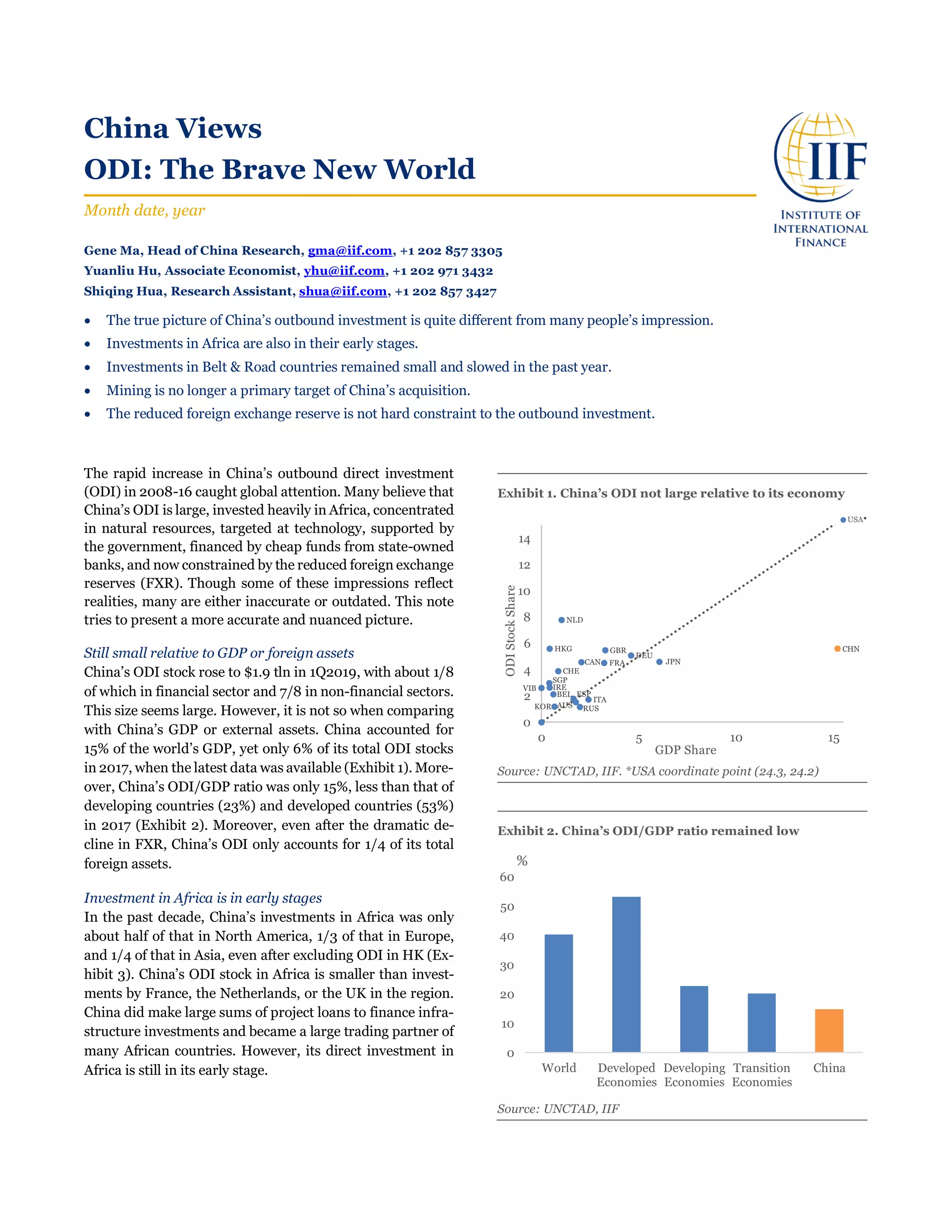 China Views ODI: The Brave New World | PDF