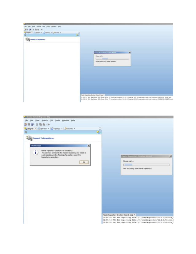 Odi 11g master and work repository creation steps | DOCX | Databases | Computer Software and ...