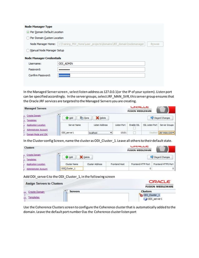 Odi 12 c_agent_configuration | DOCX | Cloud Computing | Internet