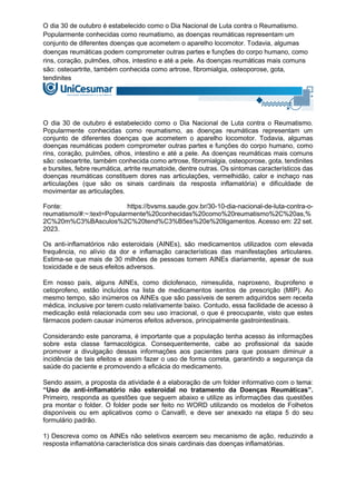 O dia 30 de outubro é estabelecido como o Dia Nacional de Luta contra o ...