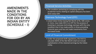 ODI DRAFT REGULATIONS | PPTX