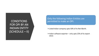ODI DRAFT REGULATIONS | PPTX