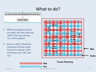 VLSI Physical Design Flow(http://www.vlsisystemdesign.com) | PPTX