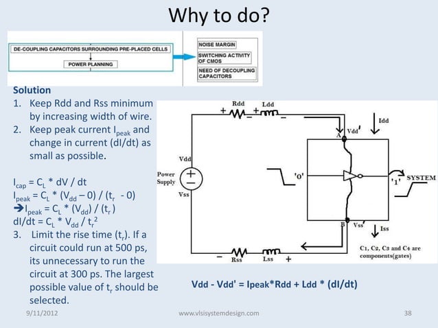 VLSI Physical Design Flow(http://www.vlsisystemdesign.com) | PPTX
