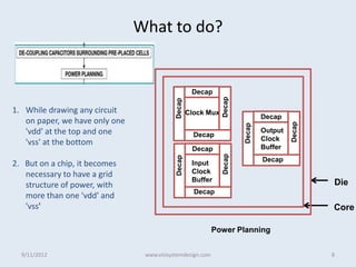 VLSI Physical Design Flow(http://www.vlsisystemdesign.com) | PPTX