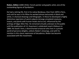 Odilon Redon | PPTX
