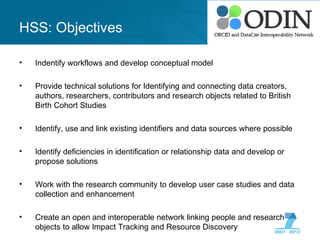 ODIN Project Presentation to CLOSER Leadership Team | PPT