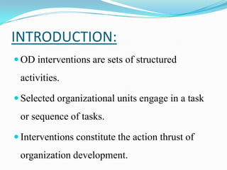 Od interventions | PPTX