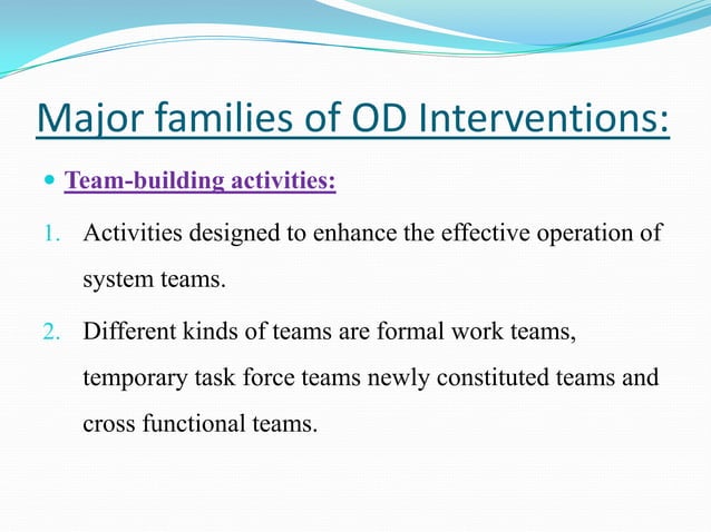 Od interventions | PPTX