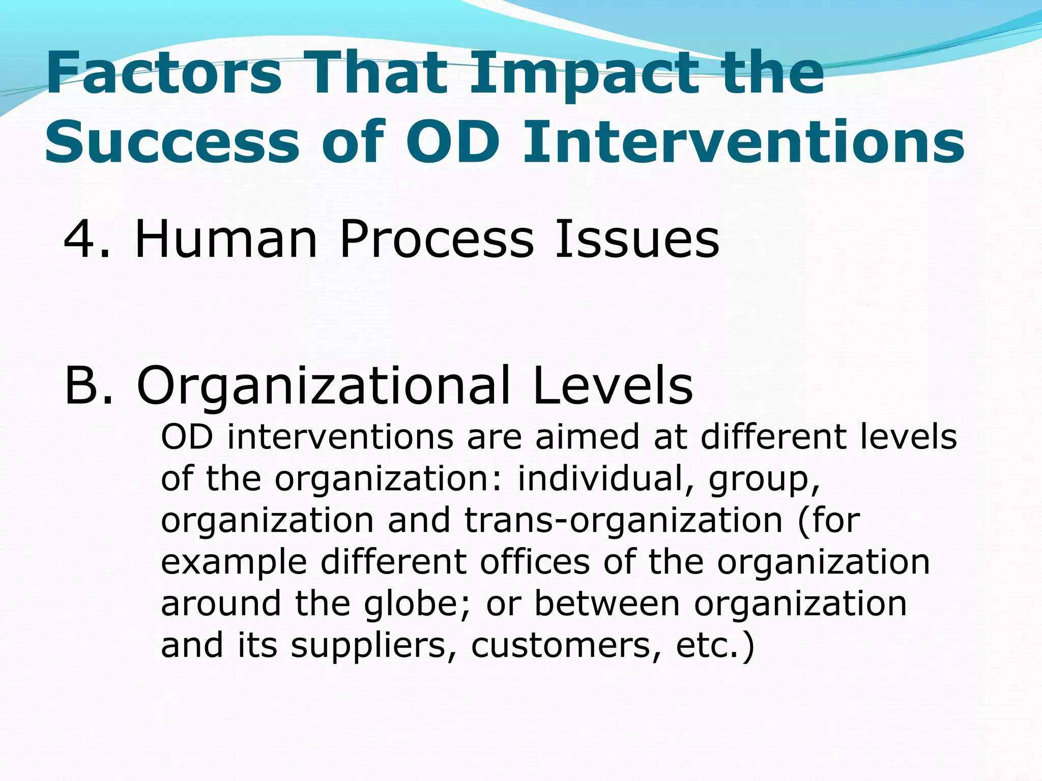 OD Interventions | PDF