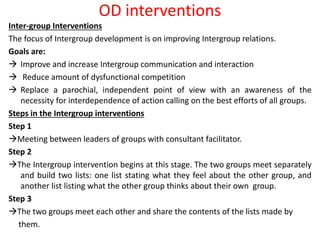 Od interventions | PPTX