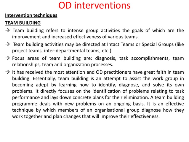 Od interventions | PPTX | Physical Therapy | Wellness