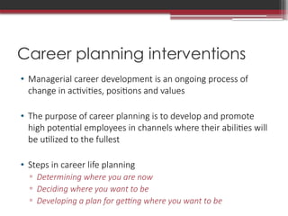 OD Interventions personal and interpersonal | PPTX