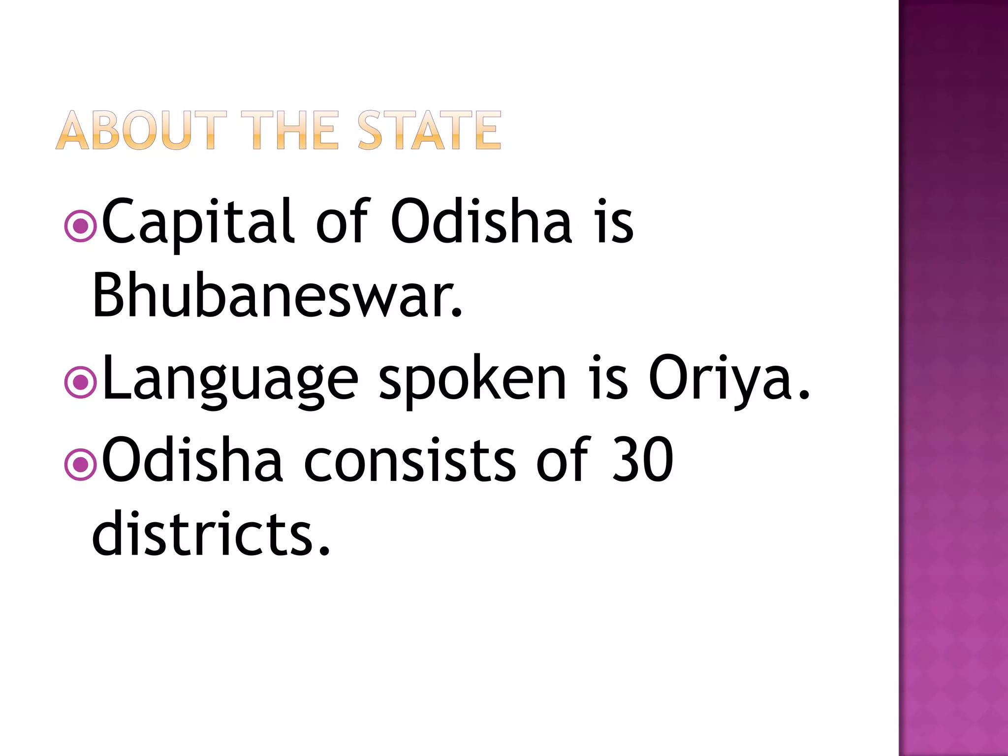 Odisha | PDF