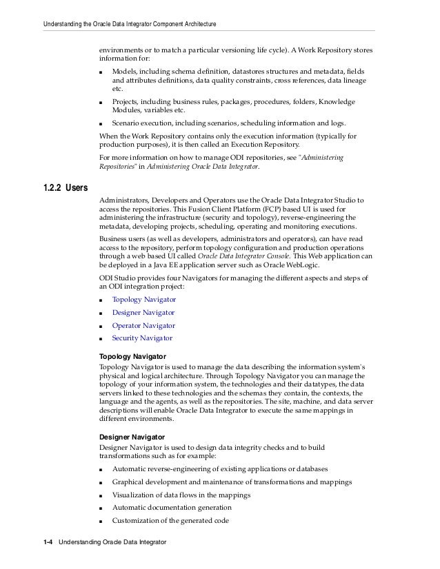 Odiun Understanding Oracle Data Integrator