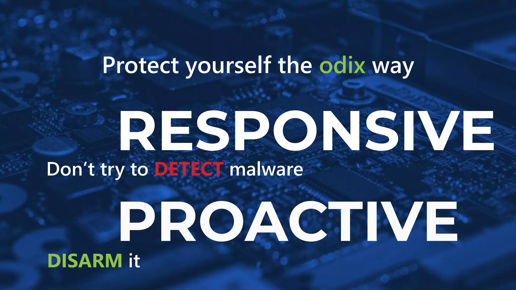 odix introduction ransomware prevention in WFH reality 2020 | PPT