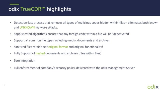 odix introduction ransomware prevention in WFH reality 2020 | PPT