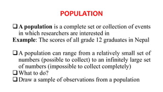 Research Methods, Variables, Population and Sample by Cosme Zinsou Odjo ...